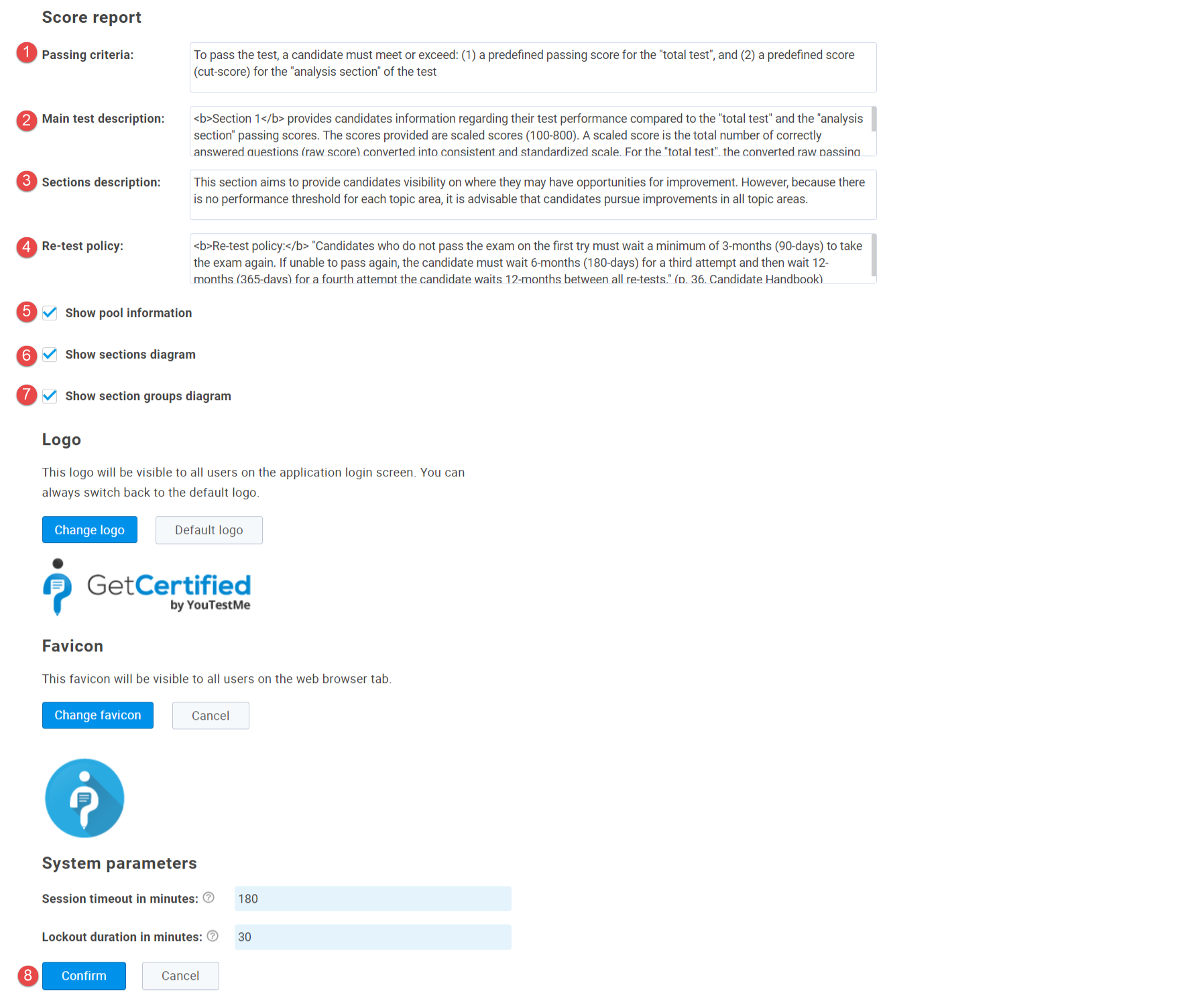 How to customize a PDF version of a score report | YouTestMe