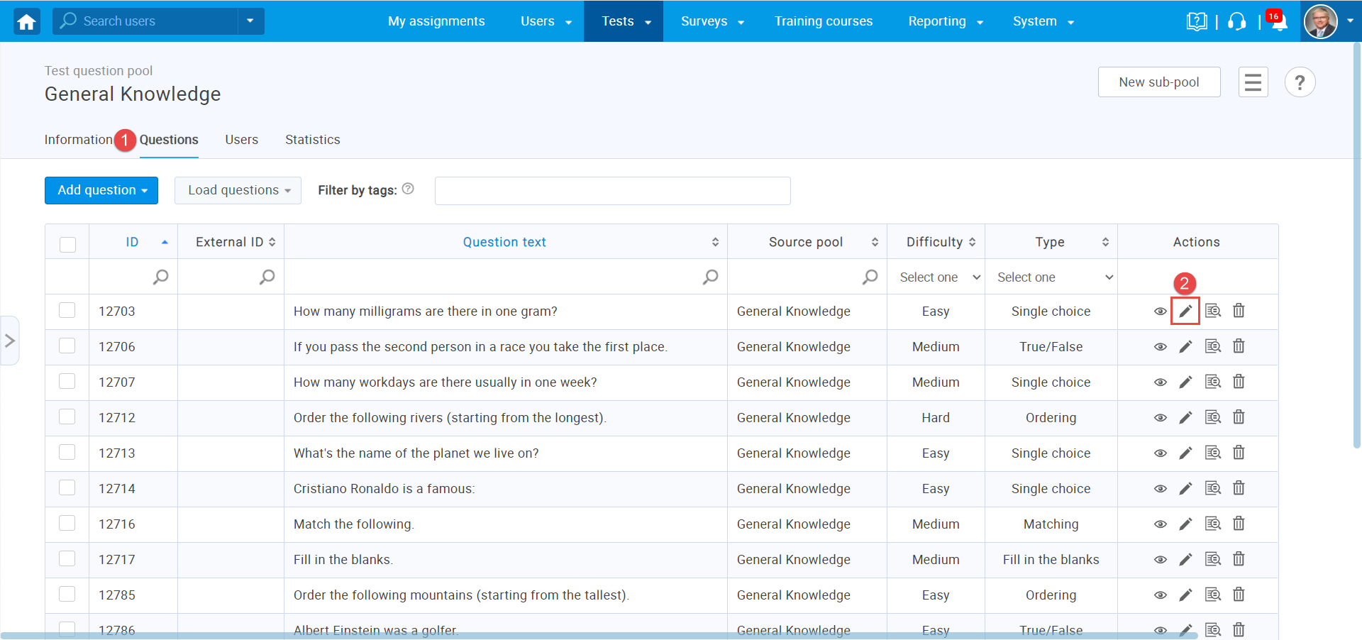 How to create questions attachments | YouTestMe